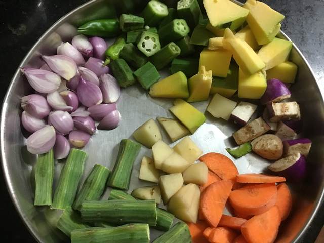 Nanjil Sambar - Nagercoil Style Sambar
