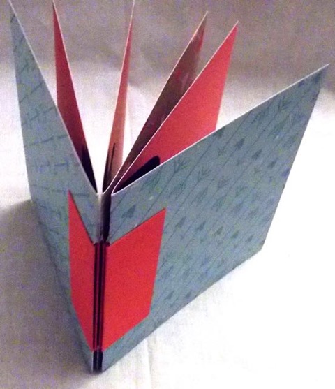 North Redwoods Book Arts Guild: AUSTRALIAN REVERSE PIANO HINGE BINDING