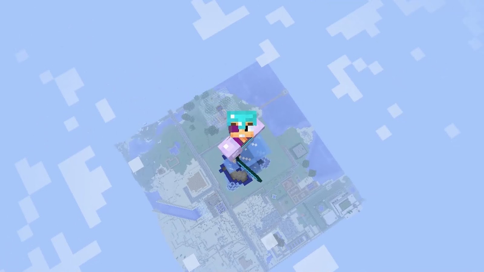 el mundo cuadrado de minecraft