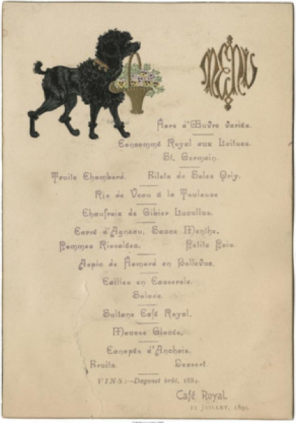 Writers in London in the 1890s: The Ten Best Restaurants in London