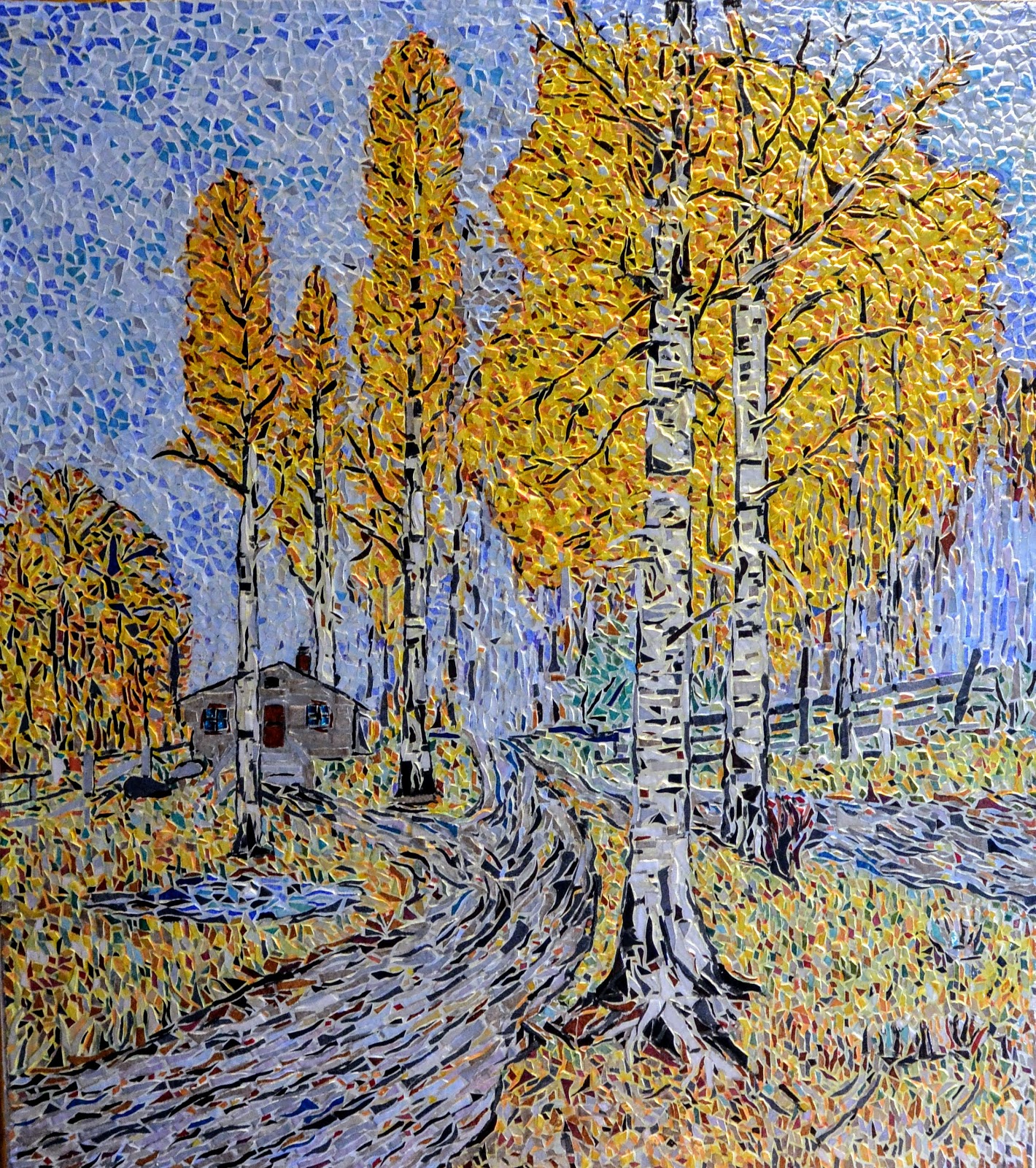 BRIARE mosaïques.Bernard Bonin mosaïste amateur.: Colombe avec fleurs ...