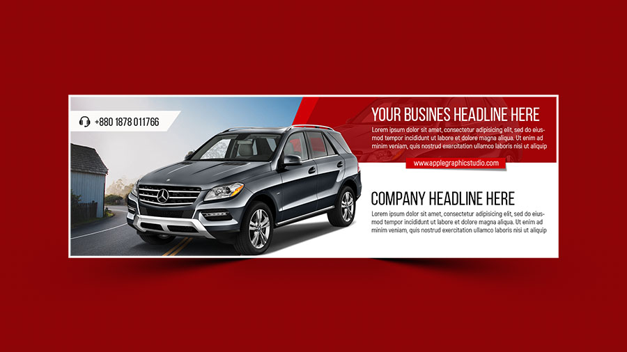 Vehicle Signage Banner Design - Photoshop Tutorial