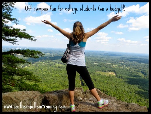Off-campus fun for college students (on a budget)! | Southern Belle in ...