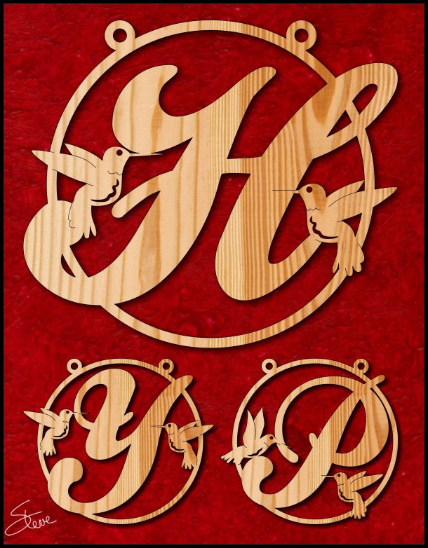 Scrollsaw Workshop Hummingbird Initial Scroll Saw Patterns