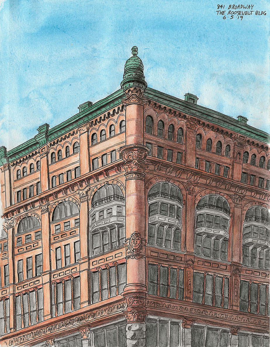 Chris Brown's Sketch House: Roosevelt Building