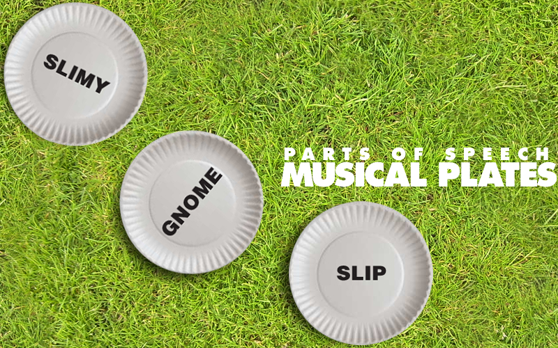 E is for Explore!: P.O.S. Musical Plates