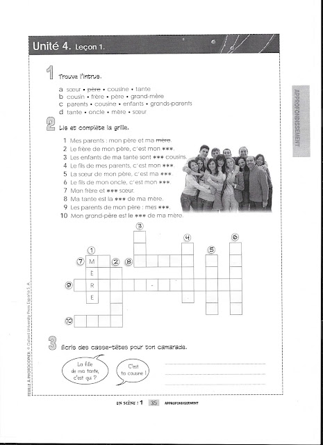4º DE PRIMARIA: FRANCÉS
