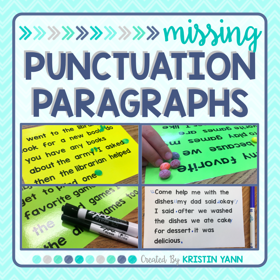 Punctuation Paragraphs - School and the City