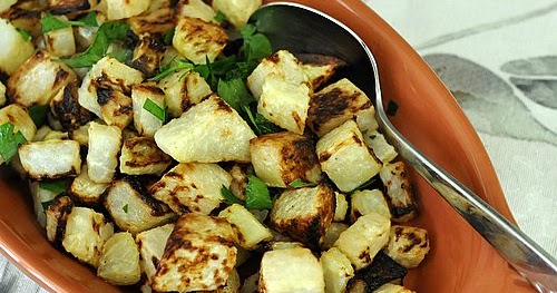 Recipe for Roasted Kohlrabi ♥
