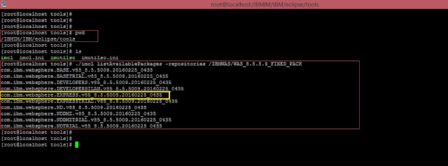 Middlewarebox Installing Fix Pack Using The Command Line On Websphere® Application Server App