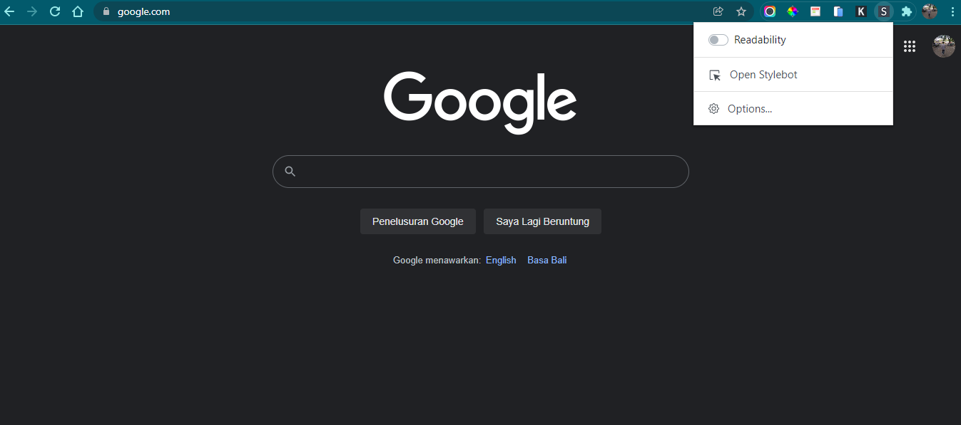 Extension Google Chrome
