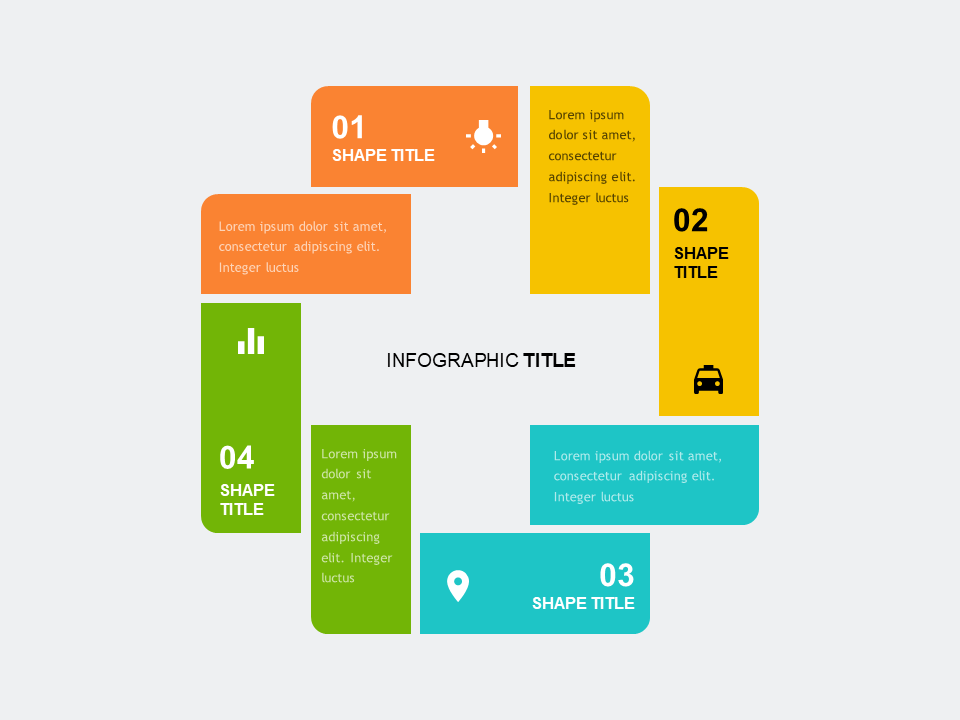 Cross Around Circulation PowerPoint Templates - PowerPoint Free