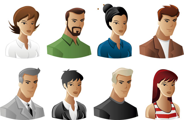 Personas vectores - Imagui