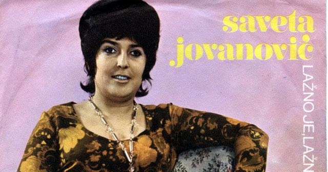 18 Vintage Album Covers of Ex-Yugoslavia Singer Saveta Jovanović, Who ...
