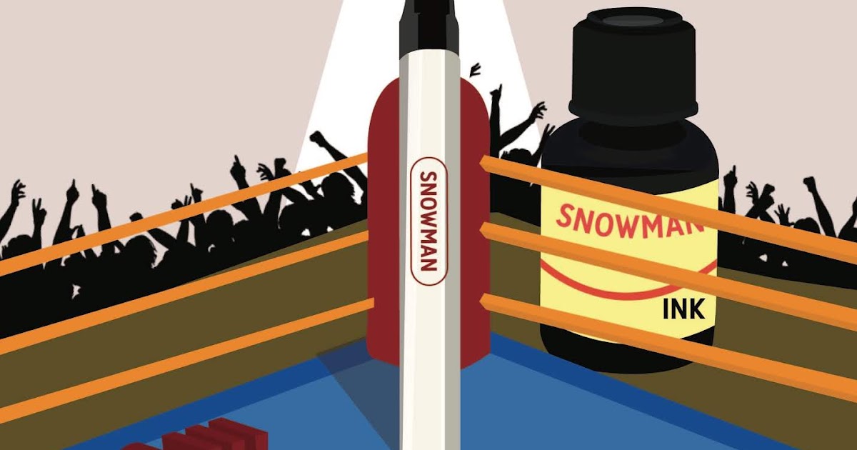 REVIEW SNOWMAN PERMANENT MARKER