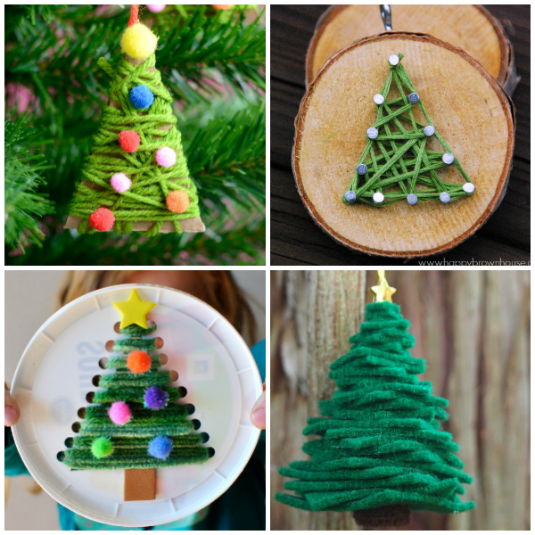 50+ TREMENDOUS CHRISTMAS TREE CRAFTS + ACTIVITIES | you clever monkey