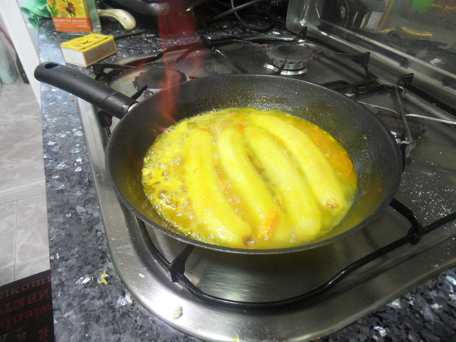 Cocina 3 Generaciones: PLATANO FLAMBEADO