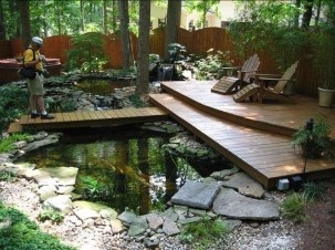 47 Beautiful Fishpond Design for Backyard | ARA HOME