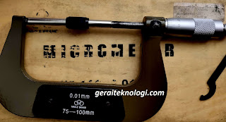Pengertian Mikrometer Sekrup dan Cara Penggunaan disertai dengan Contoh ...