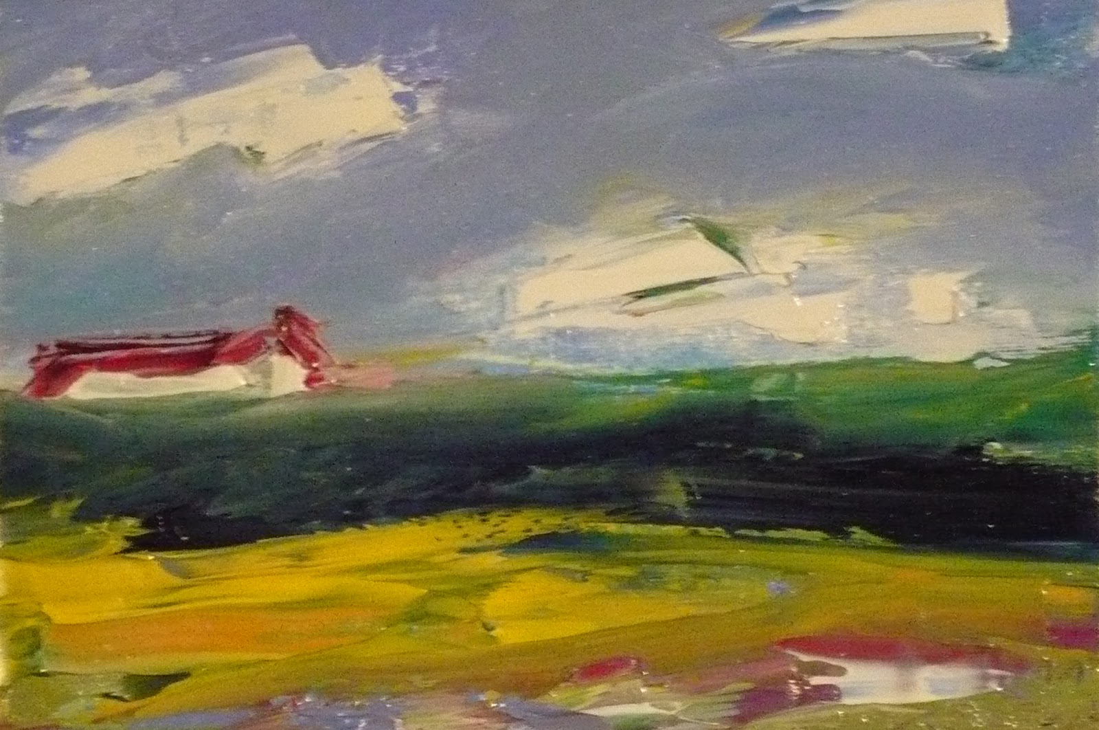 Kristina Botha ARTwork: Abstrakt-expressionistische Landschaften