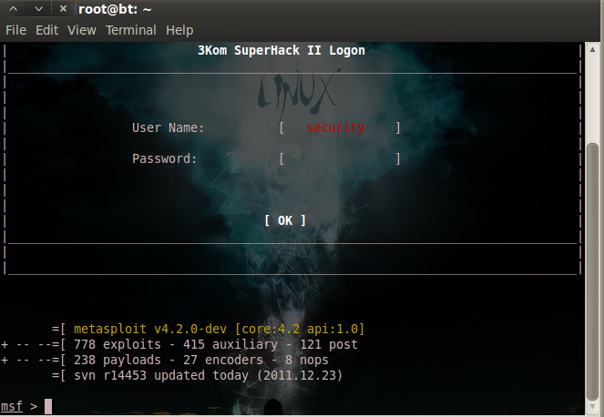 N00bz Guide To Metasploit (101)