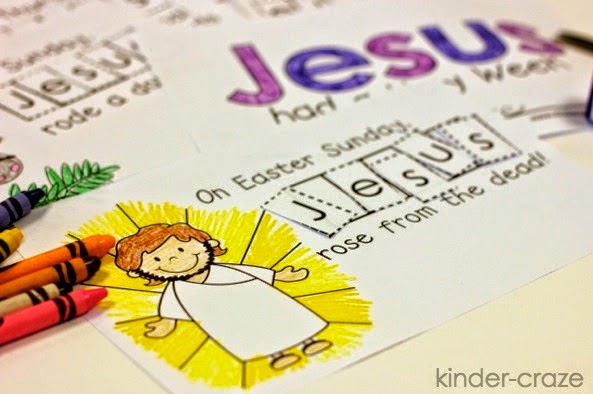 Freebielicious: FREE Religious Emergent Readers for Easter