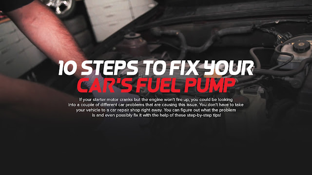 The Cars Blog: 10 Steps To Fix Your Car's Fuel Pump
