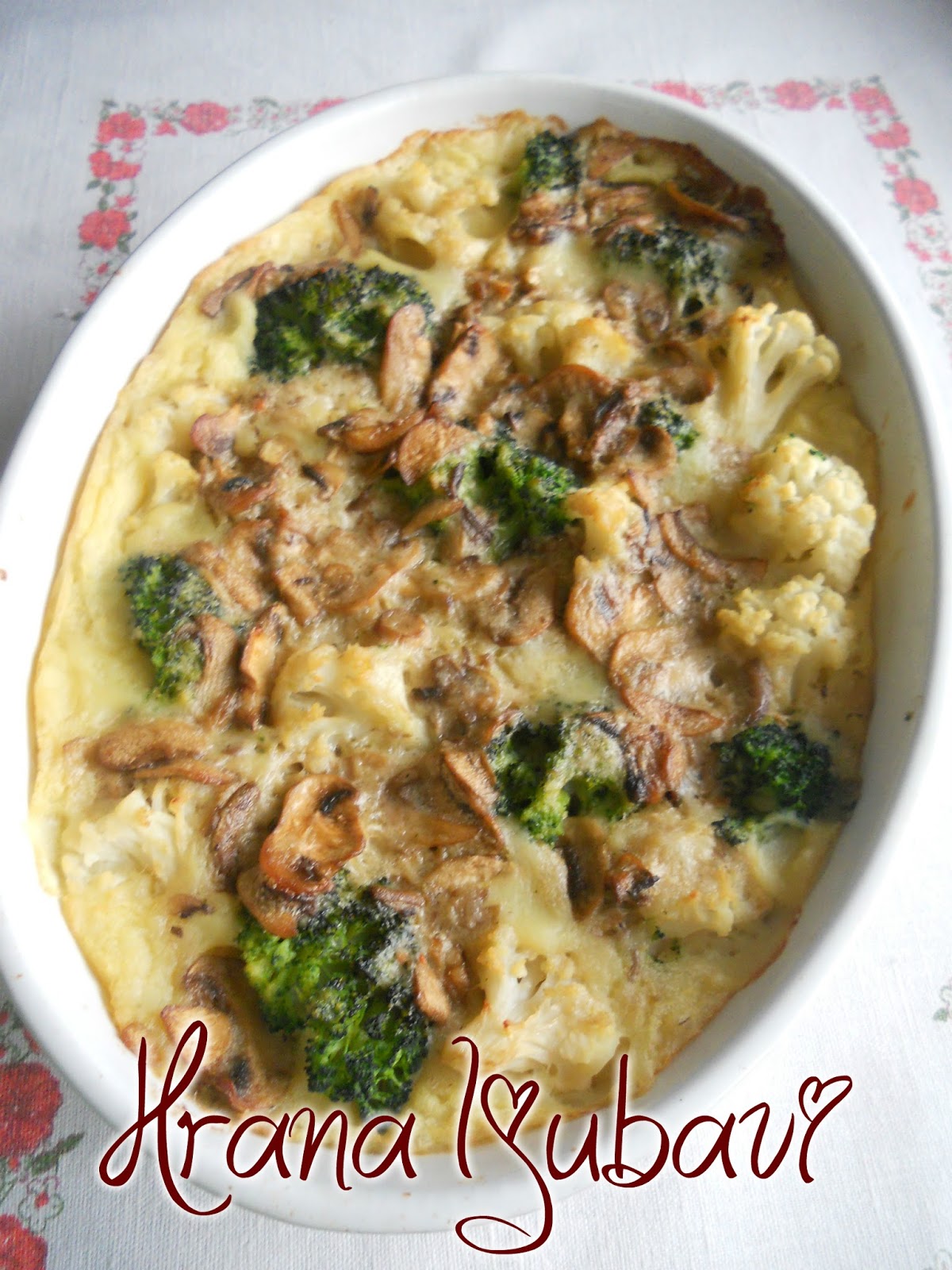 Hrana ljubavi: Povrće u sosu od pečuraka -Njam njam