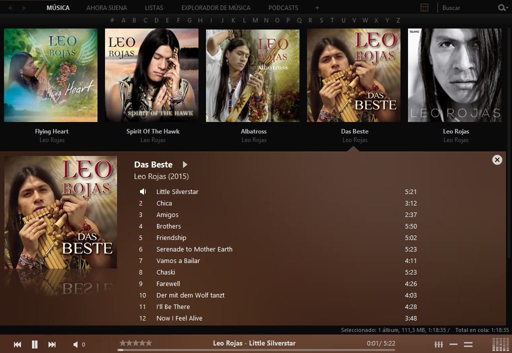 DISCOGRAFIA LEO ROJAS
