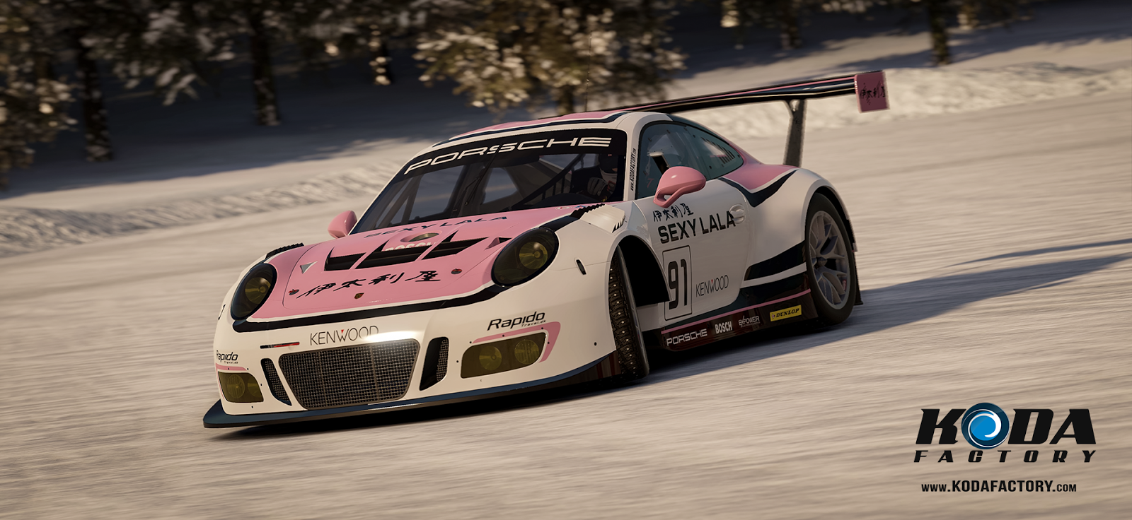 Koda Factory: Sexy Lala Porsche 911 GT3 R | Project cars 2