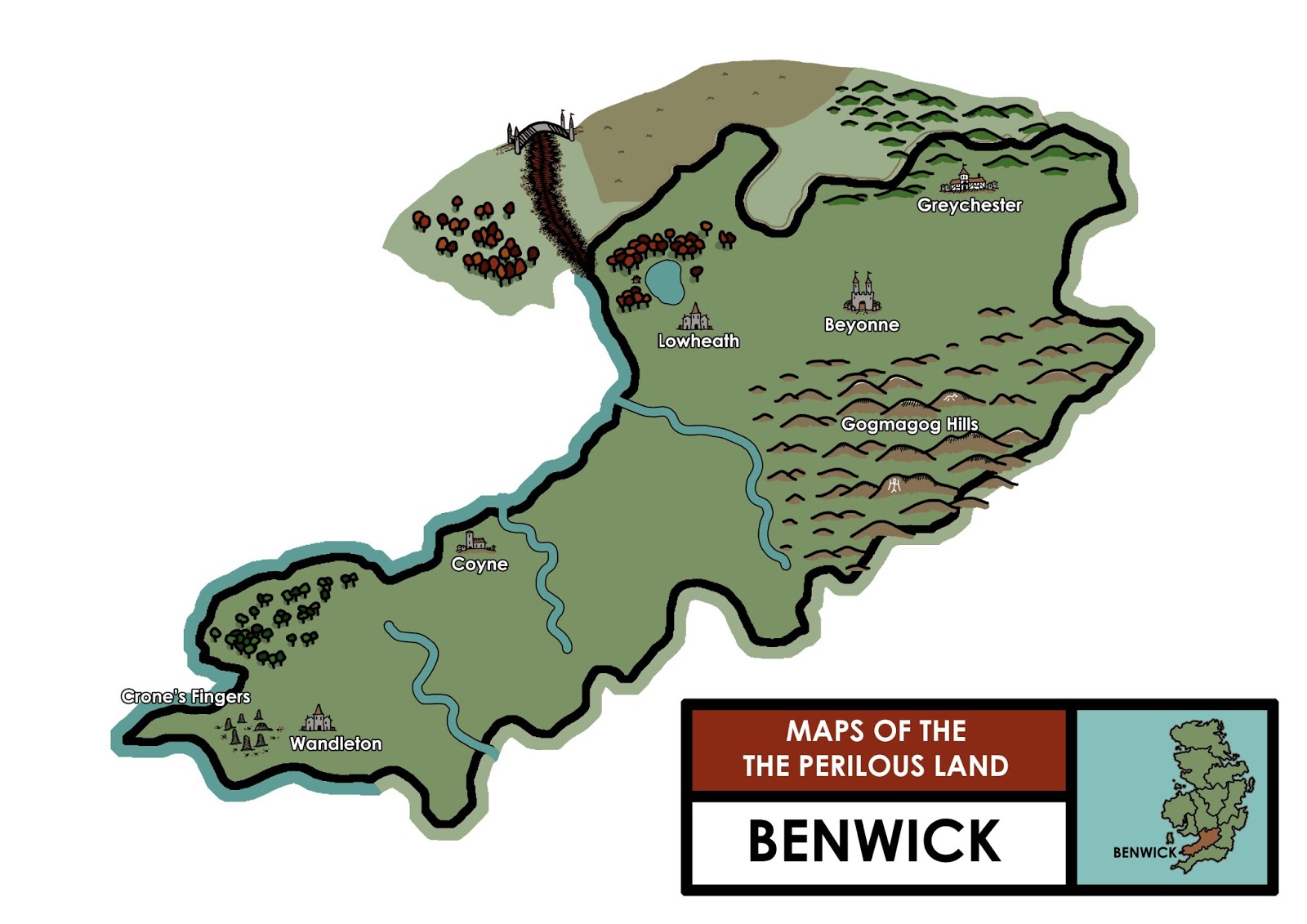 Trollish Delver: Maps of the Perilous Land