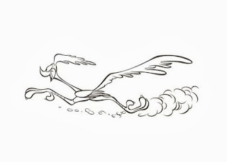 Road runner coloring page | Free Coloring Pages and Coloring Books for Kids