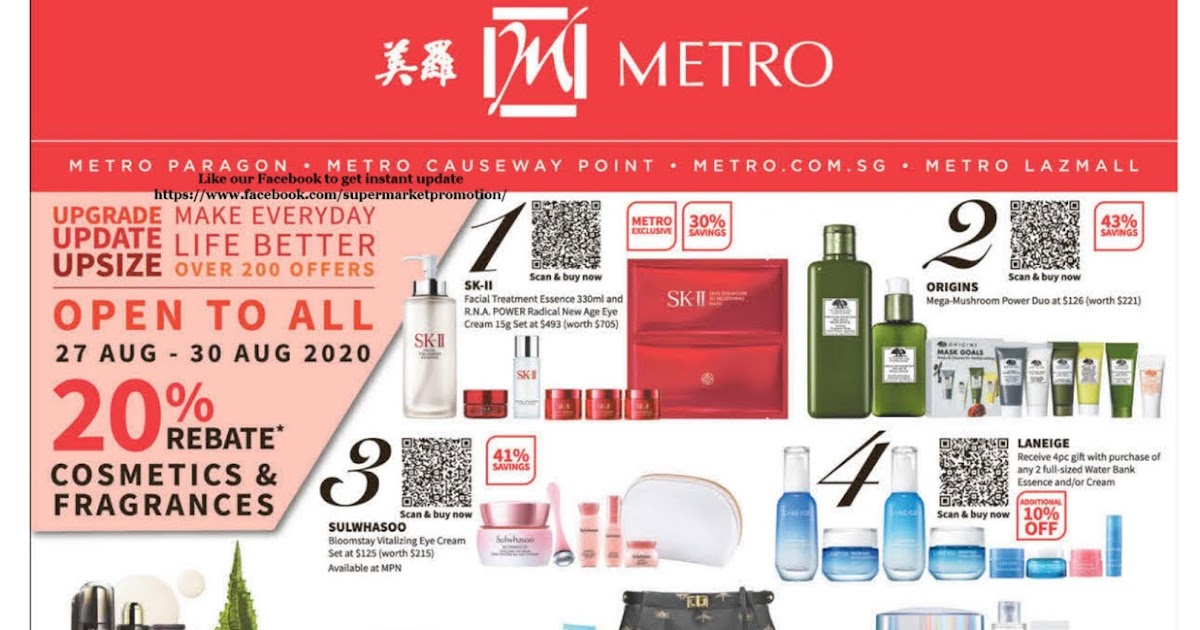 Metro Sale 27 August 2020 ~ Supermarket Promotions