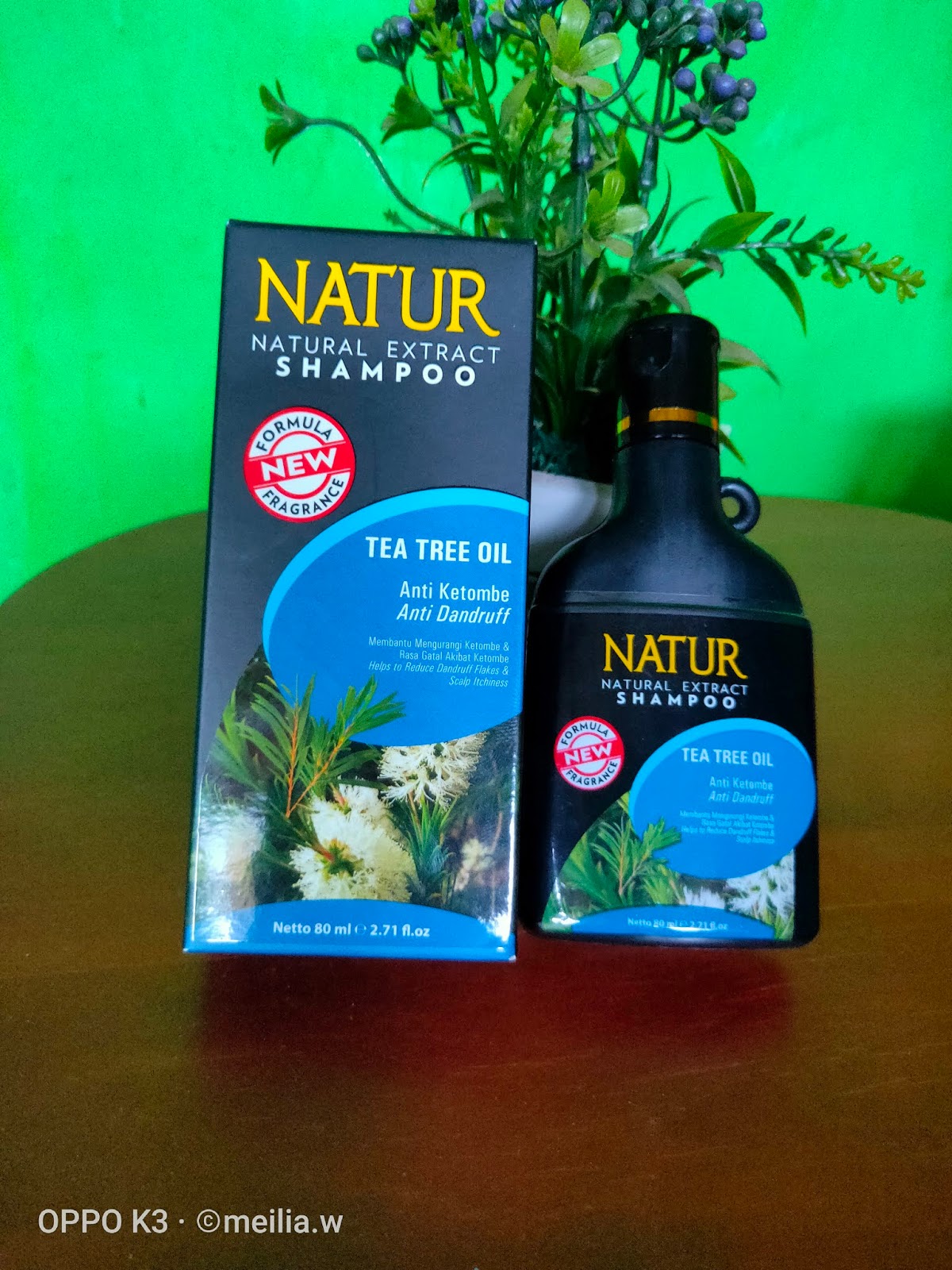 meiliawury.com: Lawan Ketombe Dengan Natur Natural Extract Shampoo Tea Trea Oil