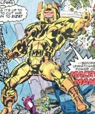 ¿Quien es quien? DC Comics: MACRO-MAN