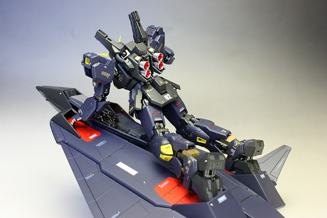 GUNDAM GUY: RG 1/144 Gundam Mk-II Titans: G-Defenser & Flying Armor ...