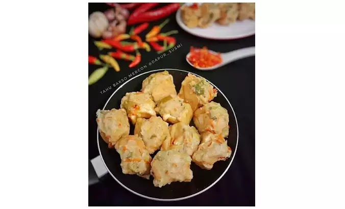Cara Mudah Buat Tahu Bakso Mercon Yang Nikmat Dan Lezat - Resep Rahasia