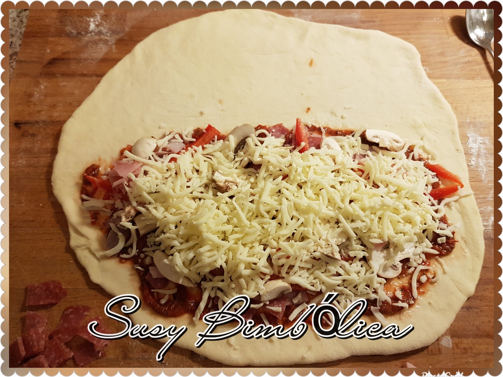 Susy Bimbólica: Pizza Calzone