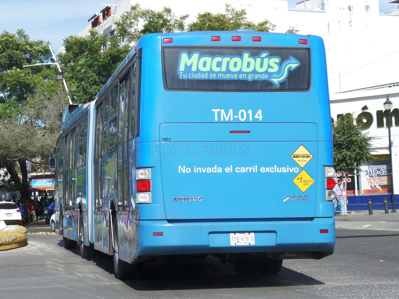 AYCAMX - Autobuses y Camiones México : Camiones Jalisco 15. Macrobús
