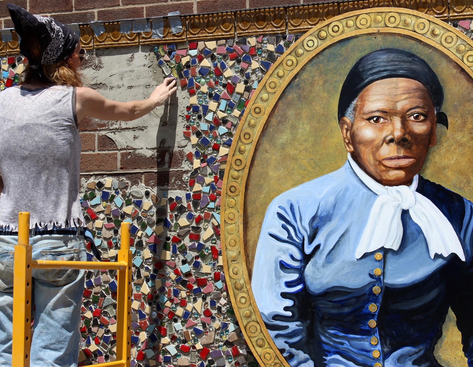 The Philosopher's Stone 2019: Harriet Tubman Mural