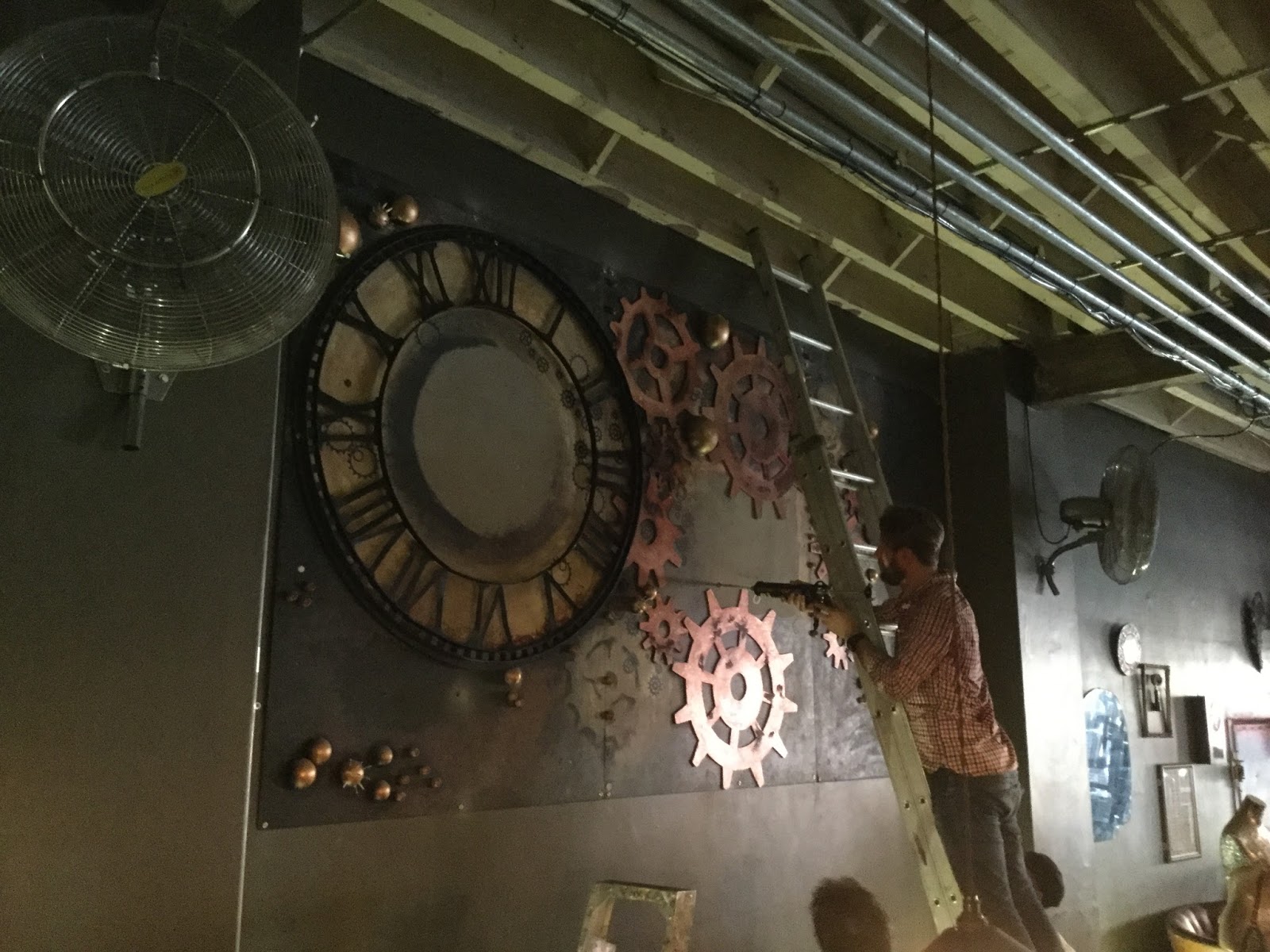 Bella's Creative Space: Steampunk Time Travel Art Installation at Truth ...