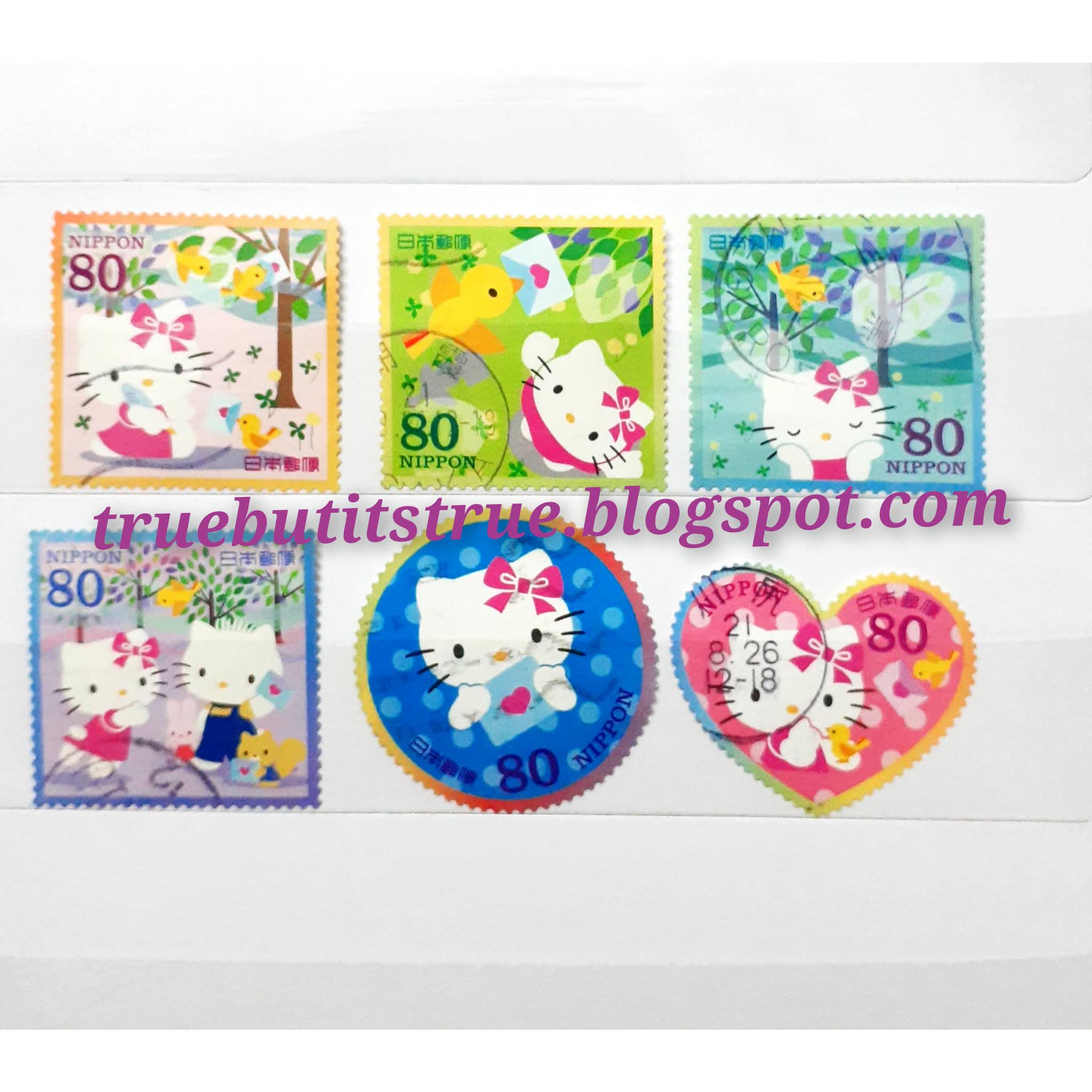 Setem Jepun Terpakai (Used Stamps)Yang Cantik