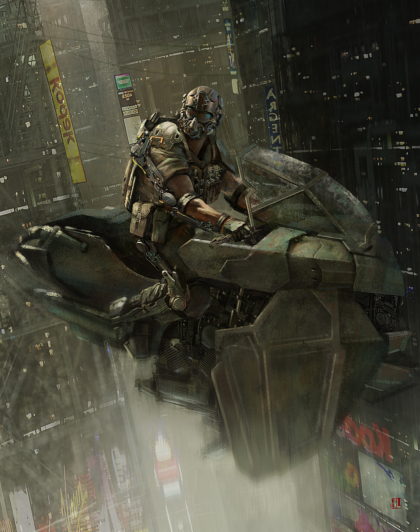 Mercenary Garage : Hoverbike