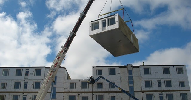 Maximizing Progress: Modular Apartments ~ NEAPO's 5-Story Buildup