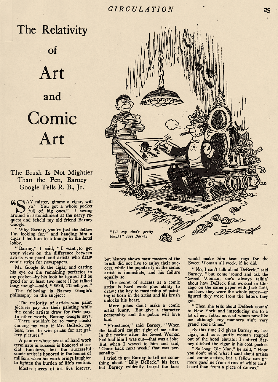 Yesterday’s Papers: Circulation magazine – a Chat with King Features ...