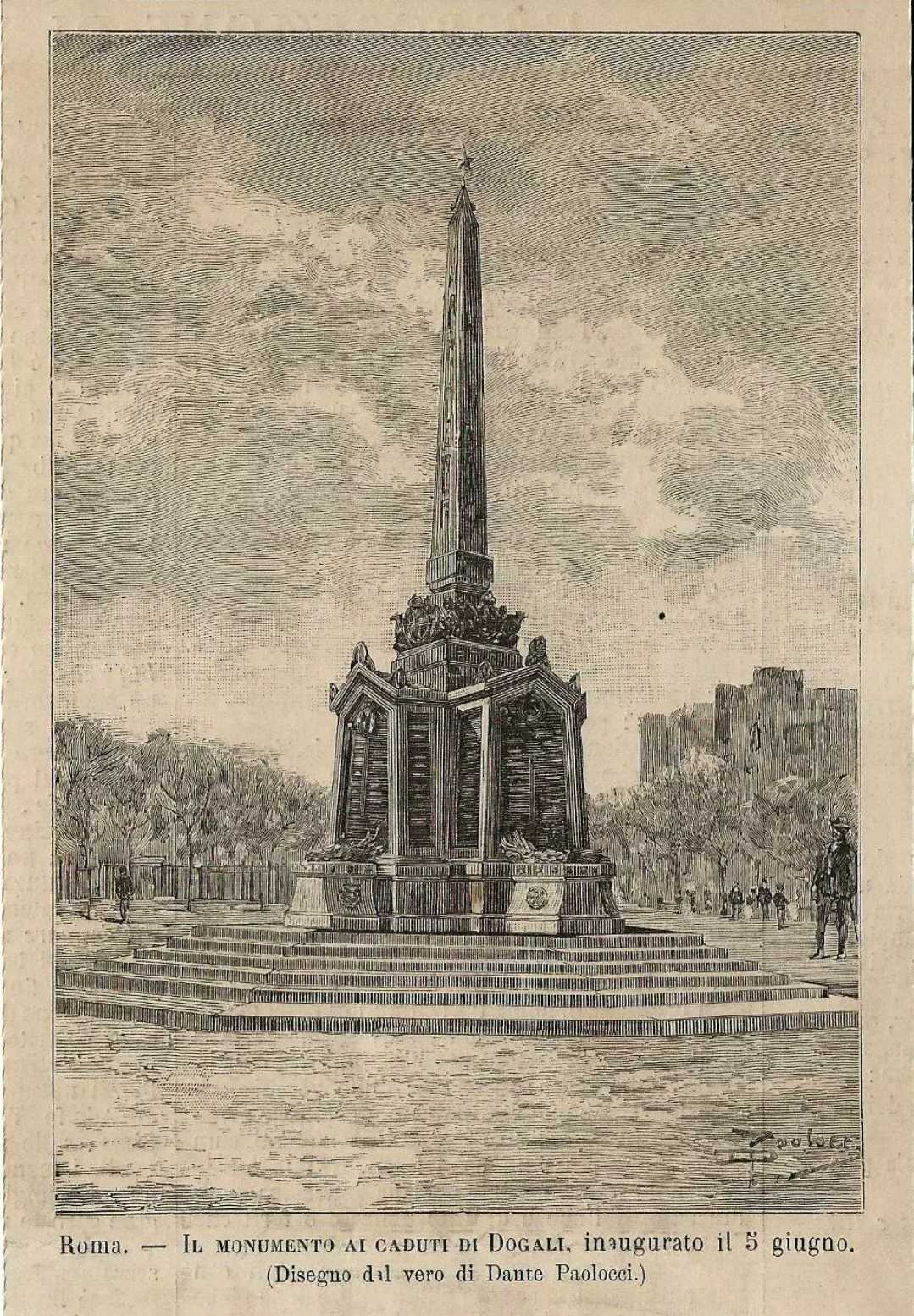 Rerum Romanarum: Obelisco di Dogali