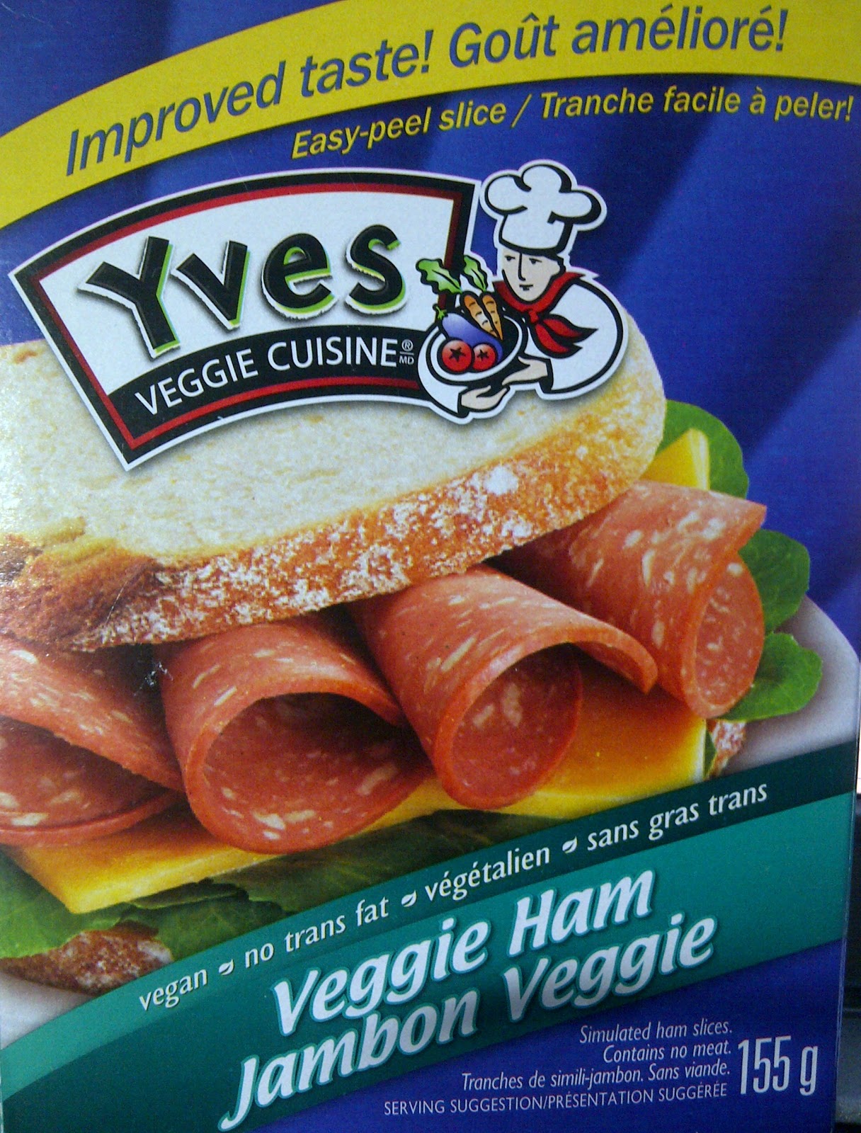 A vegan in Brampton, ON: Review of 'Yves' Veggie Ham