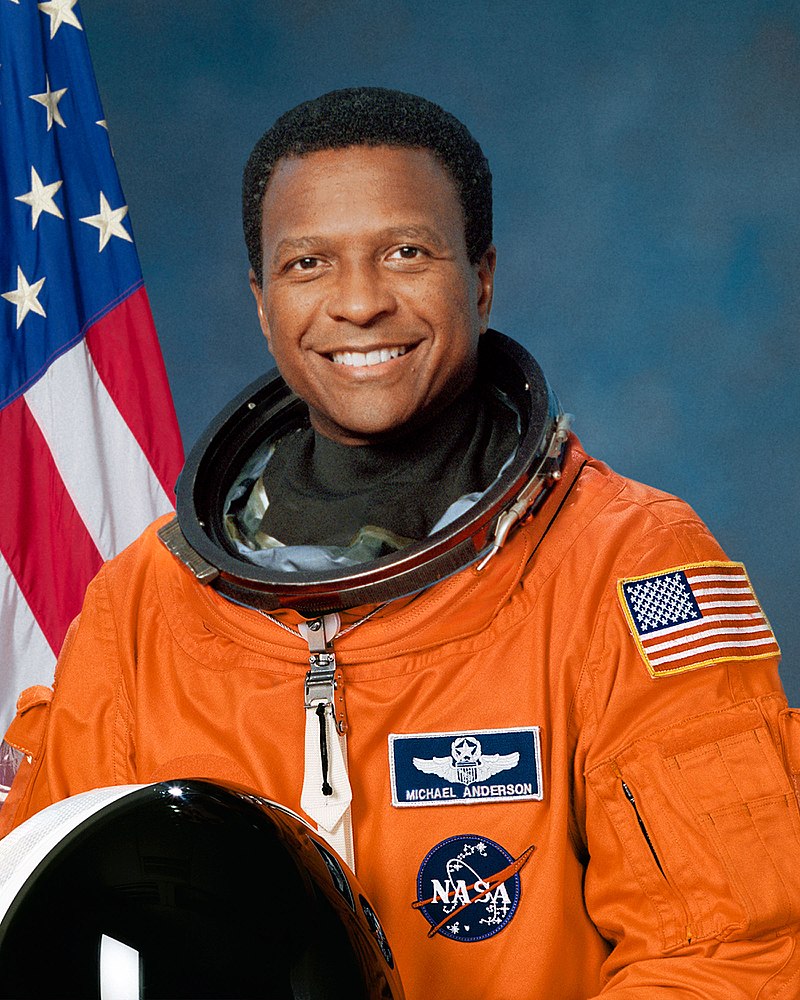 Book Junkie: Space Shuttle astronaut Michael P. Anderson born 1959