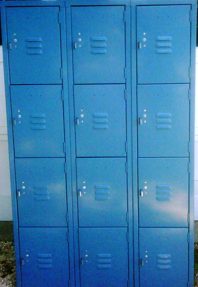 NYC LOCKERS | NYC LOCKERS AND BENCHES: Lockers being installed at ...