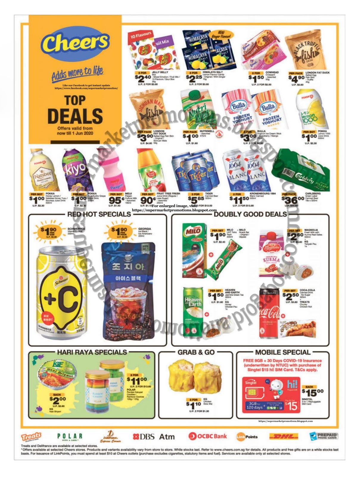 Cheers Top Deals Promotion 05 May - 01 June 2020 ~ Supermarket Promotions